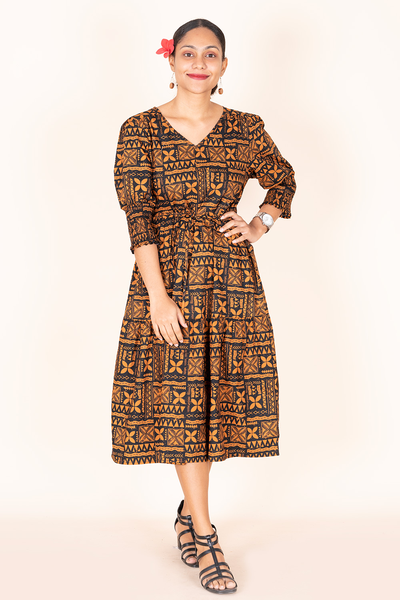 Tribal Origin Ladies Jolene Dress Vailili Brands Tribal Origin S Nagindas New Zealand