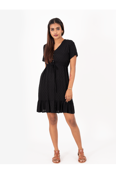 Nifty Soul Sovere Ruffled Hem Dress Brands Nifty Soul S Nagindas New Zealand Nifty Soul