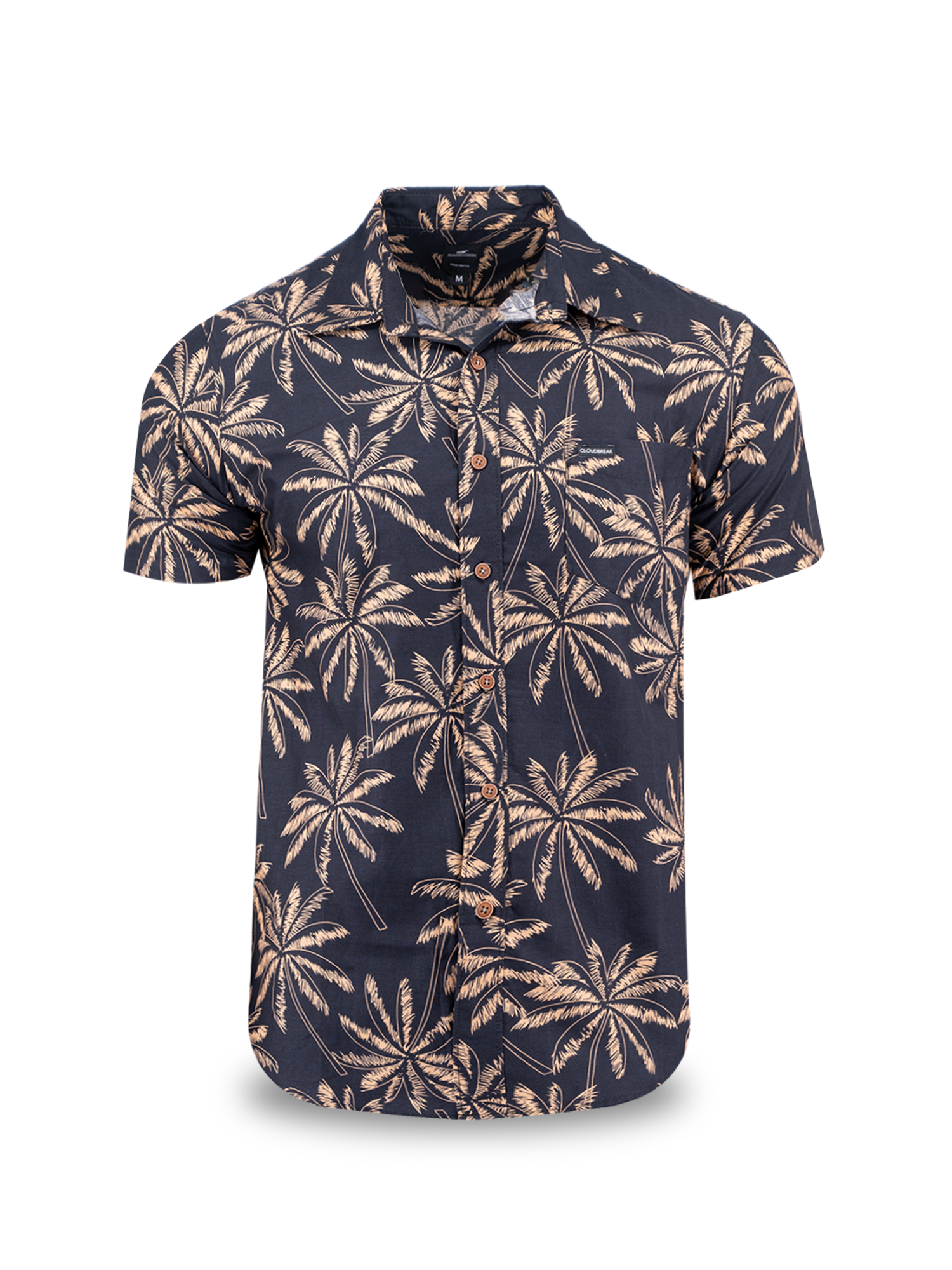 Cloudbreak Mens Palms Shirts Petrol Fit - FB1287 - Brands-Cloudbreak ...